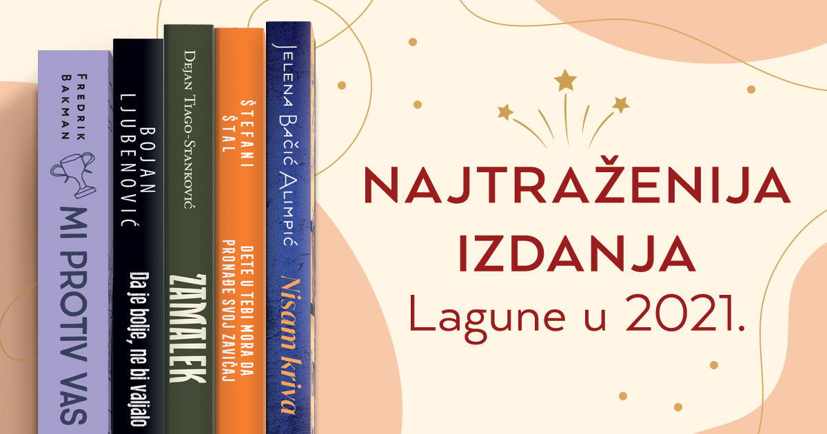 Laguna - Bukmarker - Najtraženija izdanja Lagune u 2021. godini - Knjige o kojima se priča