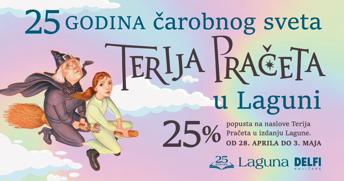 Laguna - Bukmarker - Sjajna akcija: Pračetovi dani od 28. aprila do 3. maja - Knjige o kojima se ...