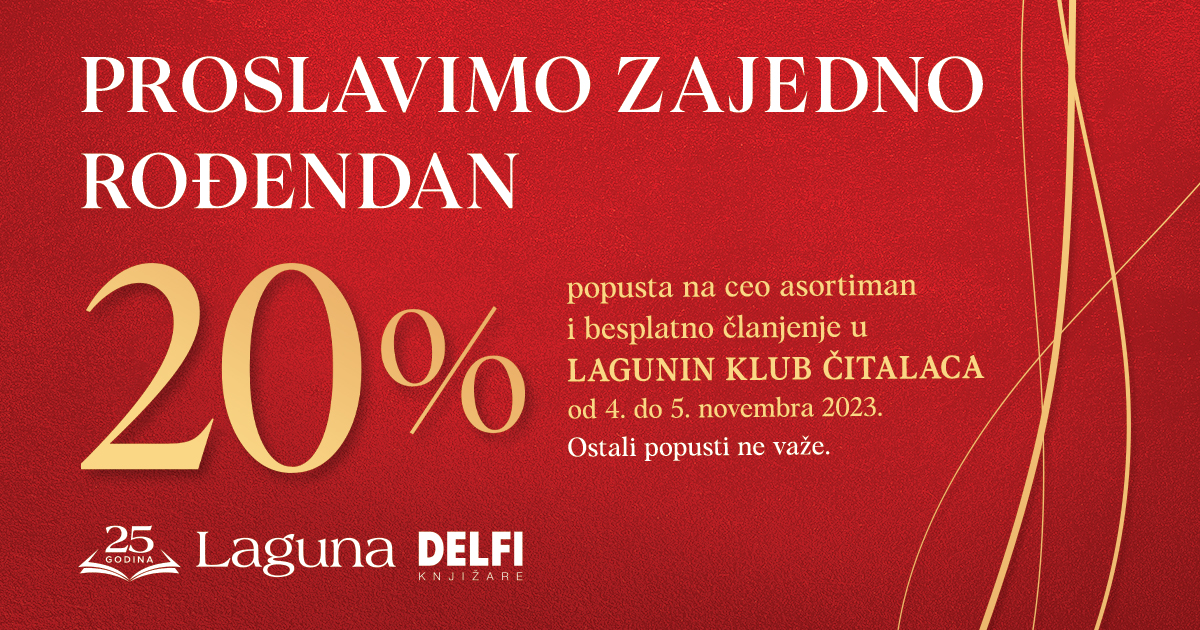 Laguna - Bukmarker - Proslavimo zajedno rođendan u TC Delta City od 4. do 5. novembra - Knjige o ...