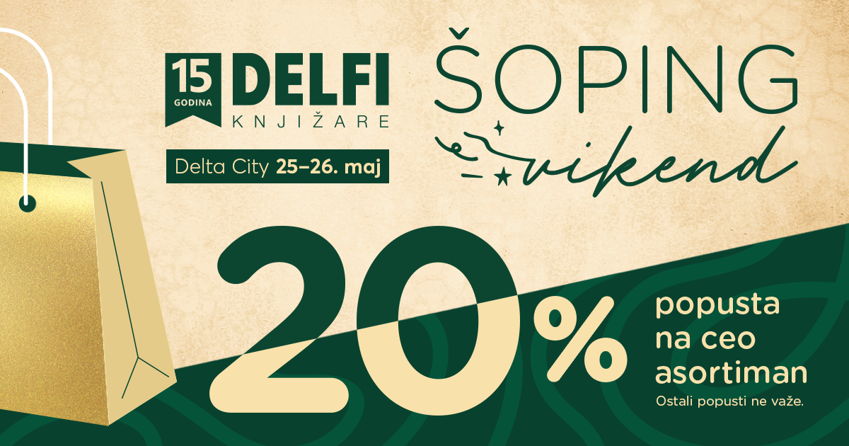 Laguna - Bukmarker - Odličan popust u knjižari Delfi u TC Delta City tokom manifestacije ...