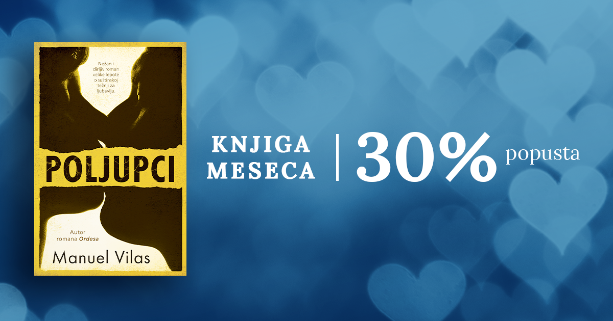 Laguna - Bukmarker - Knjiga meseca – „Poljupci“ - Knjige o kojima se priča