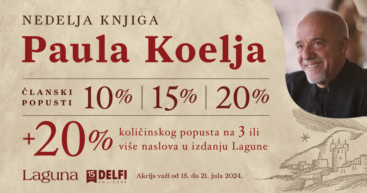 Laguna - Bukmarker - Nedelja knjiga Paula Koelja od 15. do 21. jula 2024. - Knjige o kojima se priča