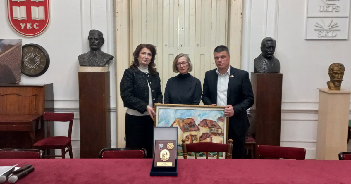 Laguna - Bukmarker - Uručeno priznanje „Janko Veselinović“ porodici Gorana Petrovića - Knjige o ...