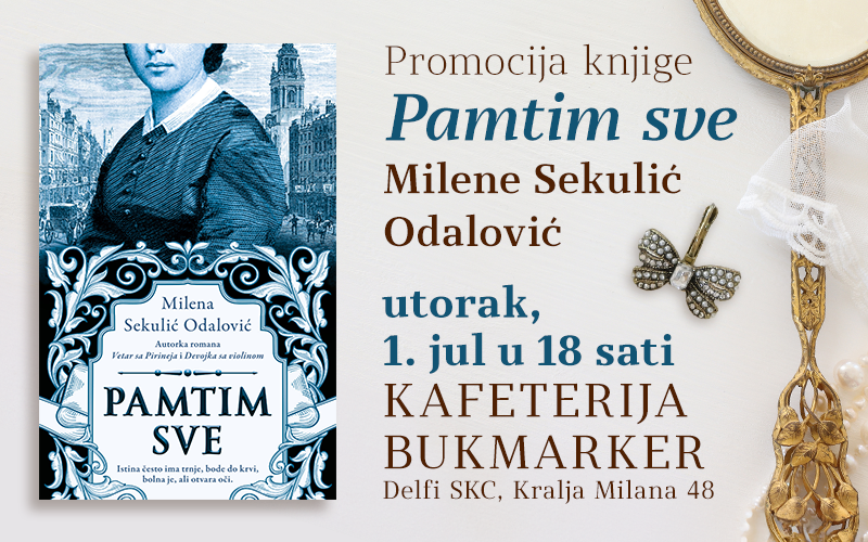 Laguna - Bukmarker - Promocija romana „Pamtim sve“ Milene Sekulić ...