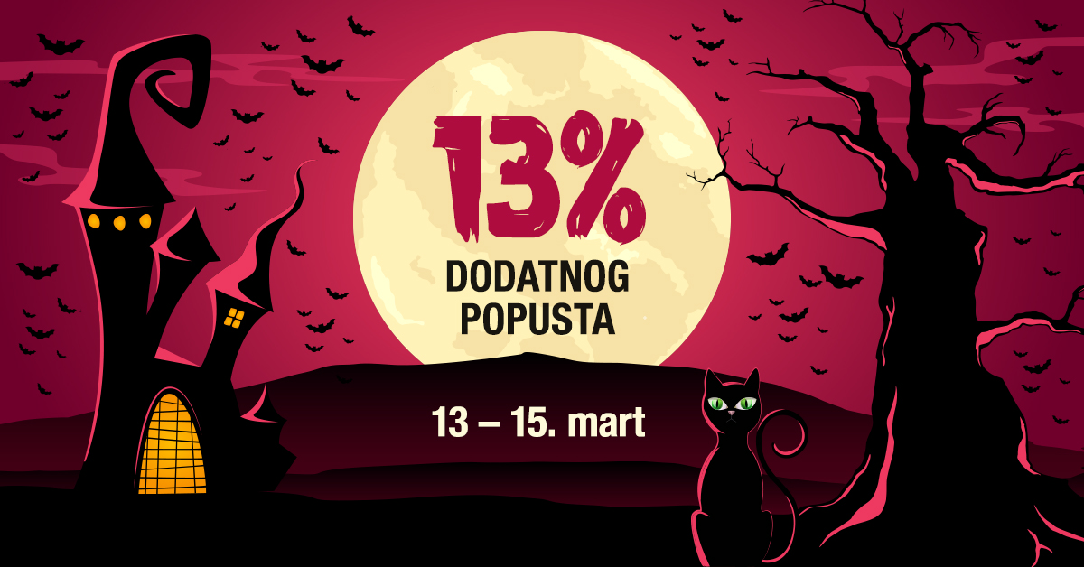 Laguna - Bukmarker - Dodatni popust od 13% u petak 13. marta - Knjige o ...